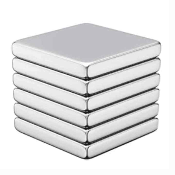 Fridge Magnet Square Block Neodymium Magnet with Adhesive 20*20*3 N52 ...