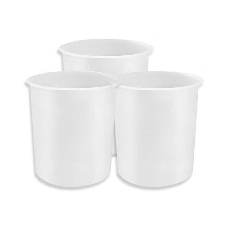 Reusable 15 Mil HDPE 5 Gallon Antistatic Rigid Pail Liners Paint Bucket ...