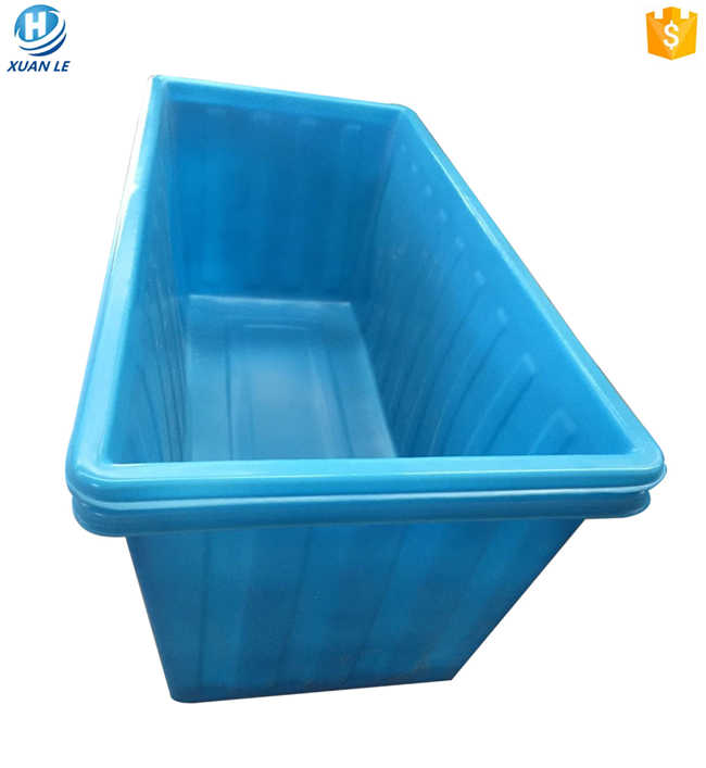 Square Shape PE 1000liter Plastic Water Storage Tub for Fish Farming ...