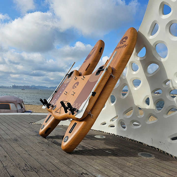 Zebec Inflatable Fishing Platform Boat - High Pressure Tube