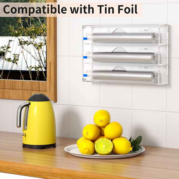 Electric plastic wrap dispenser store