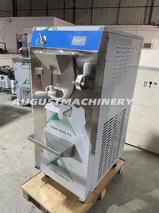 AUGUST Artisan Gelato Machine Ice Cream Batch Freezer Hard Ice Cream Machine Maquina De Helado ...