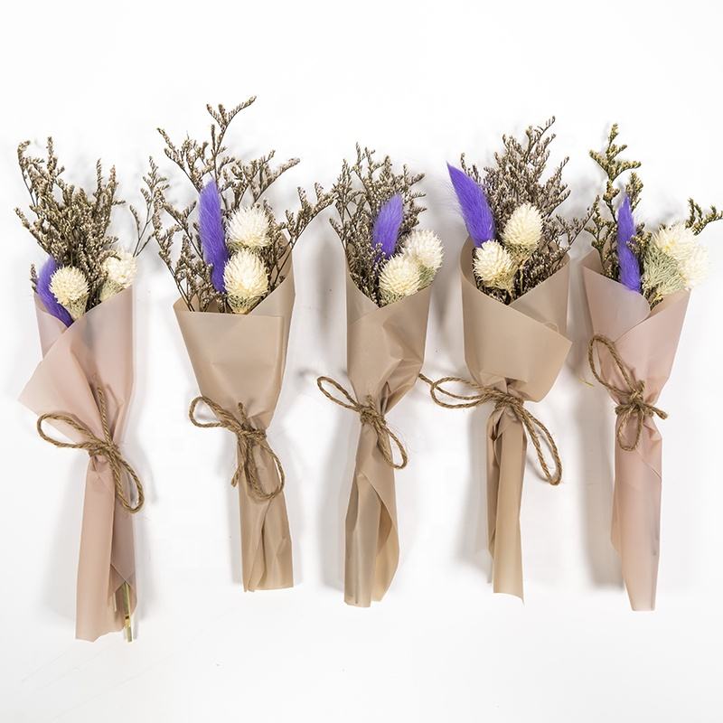 Eco-friendly Dried Flower Bouquet - Perfect for Boho Weddings