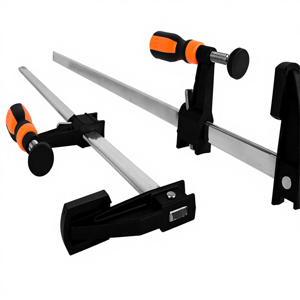 F-Type Woodworking Clamp - Rapid Right-Angle Fixed Plate Hold-Down Tool ...