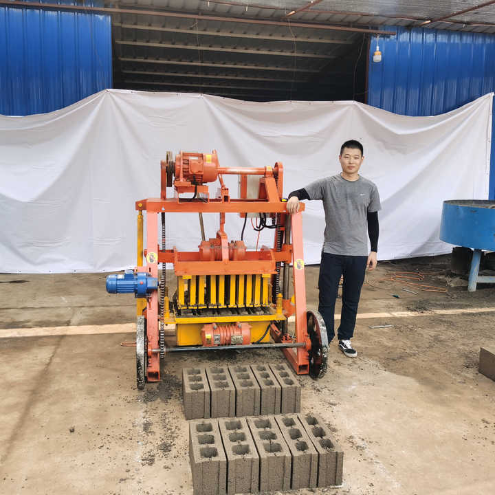 Kaidong QTM4-30B Hollow Block Machine Egg Laying Machine Brick Making ...