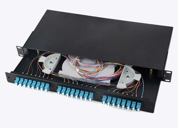 Outdoor ODF Fiber Optic Patch Panel - 24 Port LC Solution