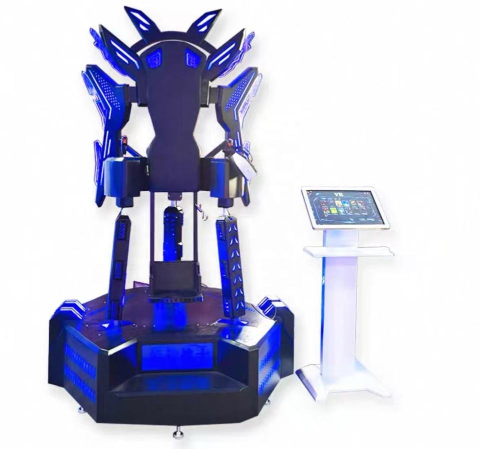 9D 360 VR Simulator Indoor Steel Virtual Reality Game Machine for ...