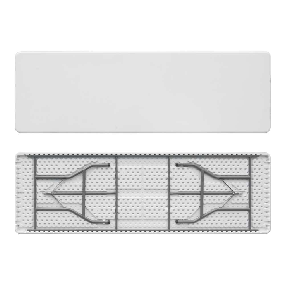 Crafted Elegance: Stylish 8 foot plastic table non folding for Outdoor ...