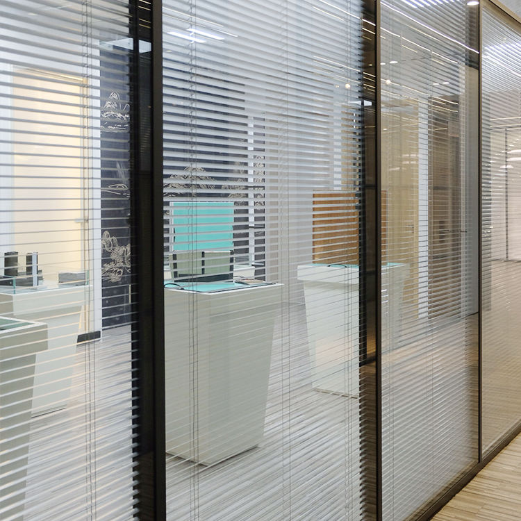 Temporary Office Partition Wall Panels Glass Restaurant Partition for ...