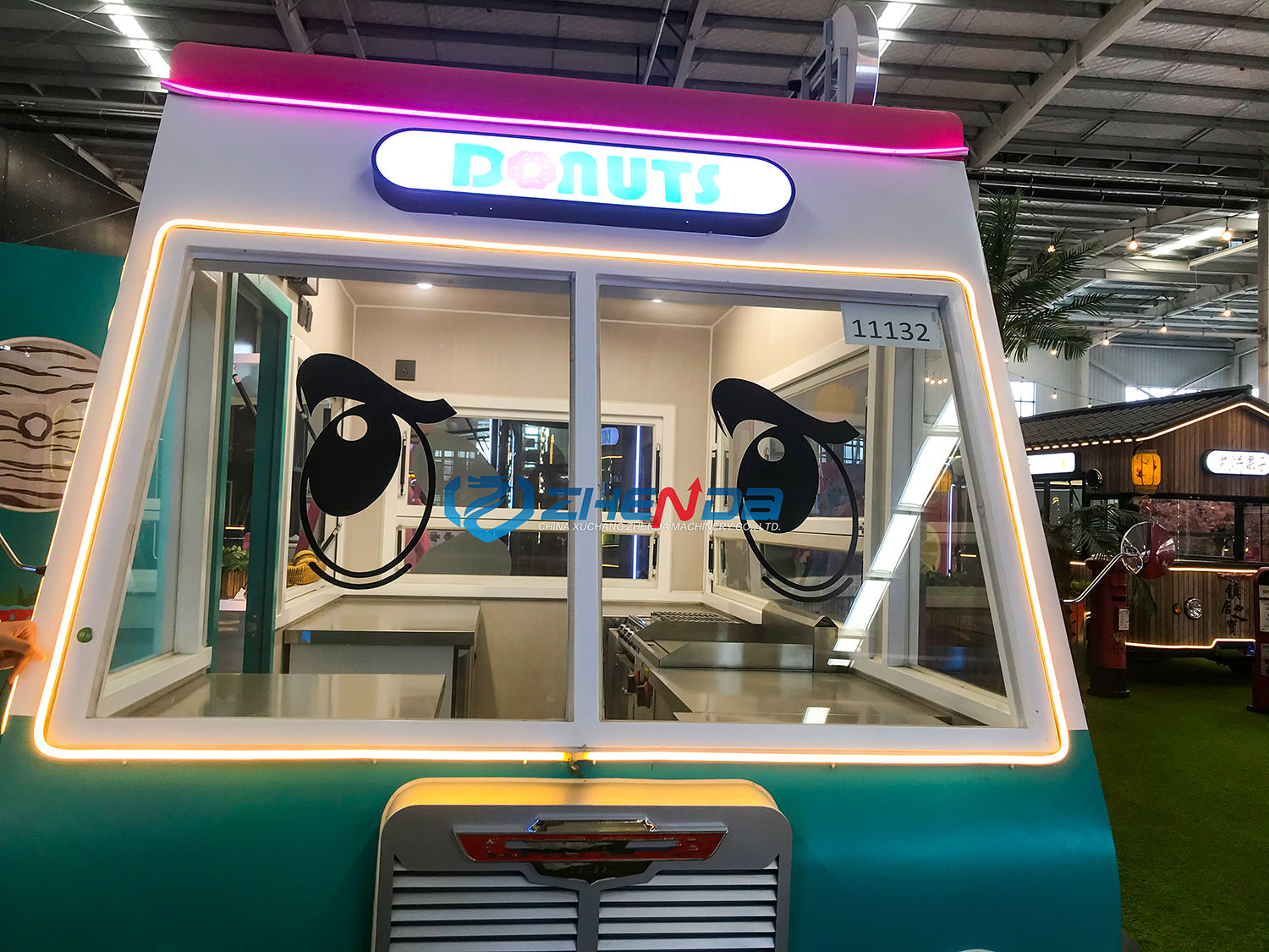 Mini Food Car Truck Shop with mobile kitchen food trailer vending ...