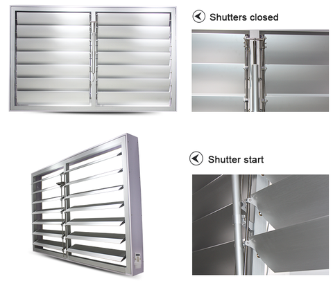 Commercial System Glass Aluminum Bi-Folding Windows