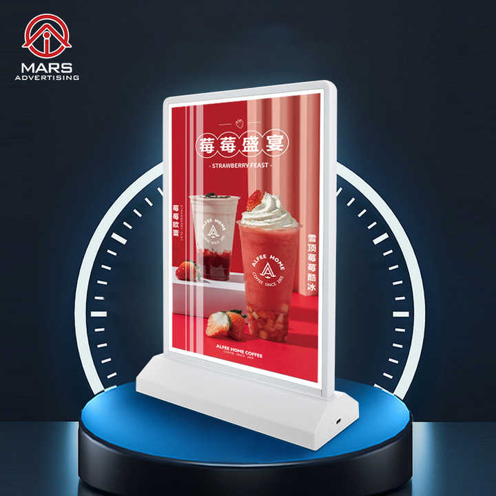 Desktop Slim Light Box - Perfect for Indoor Advertising