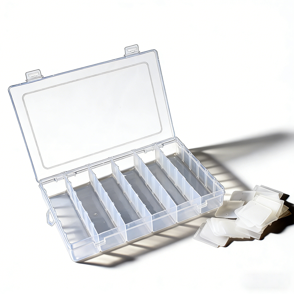 Ningbo Factory 36 Compartments Transparent Storage Box with Removable ...