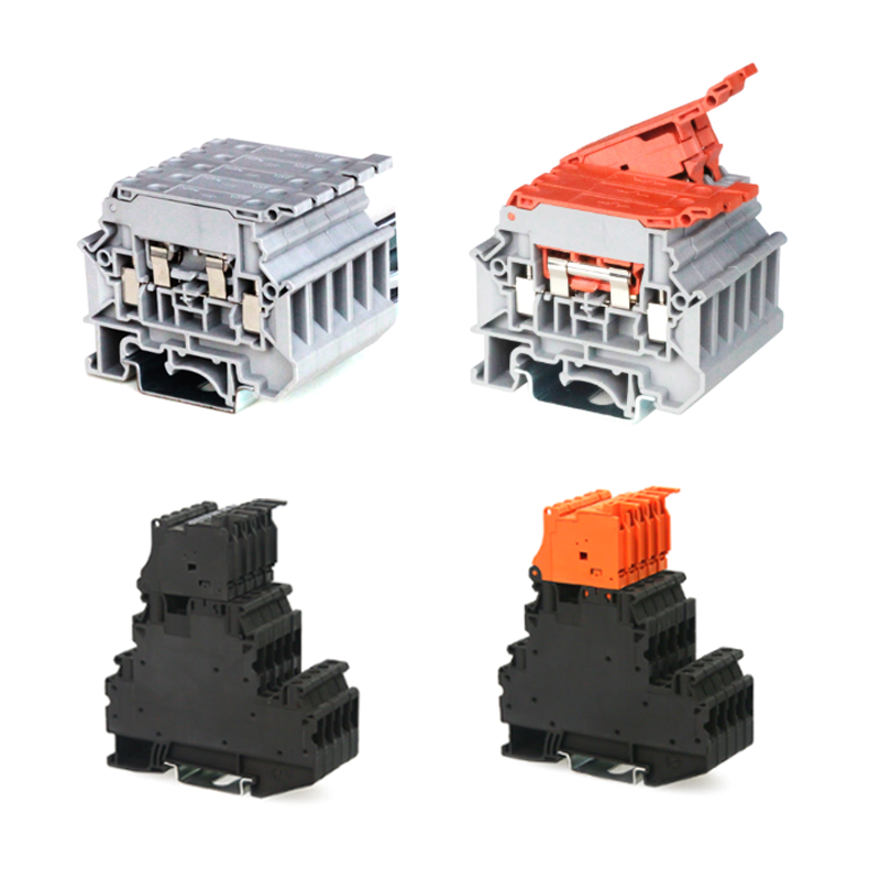Current test Grounding Universal Wire Connector Mounted Screw Terminals ...