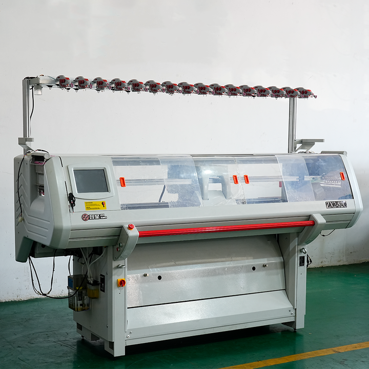 Jacquard Sweater Machine Wide Gauge Double System 5/7GG Computerized ...