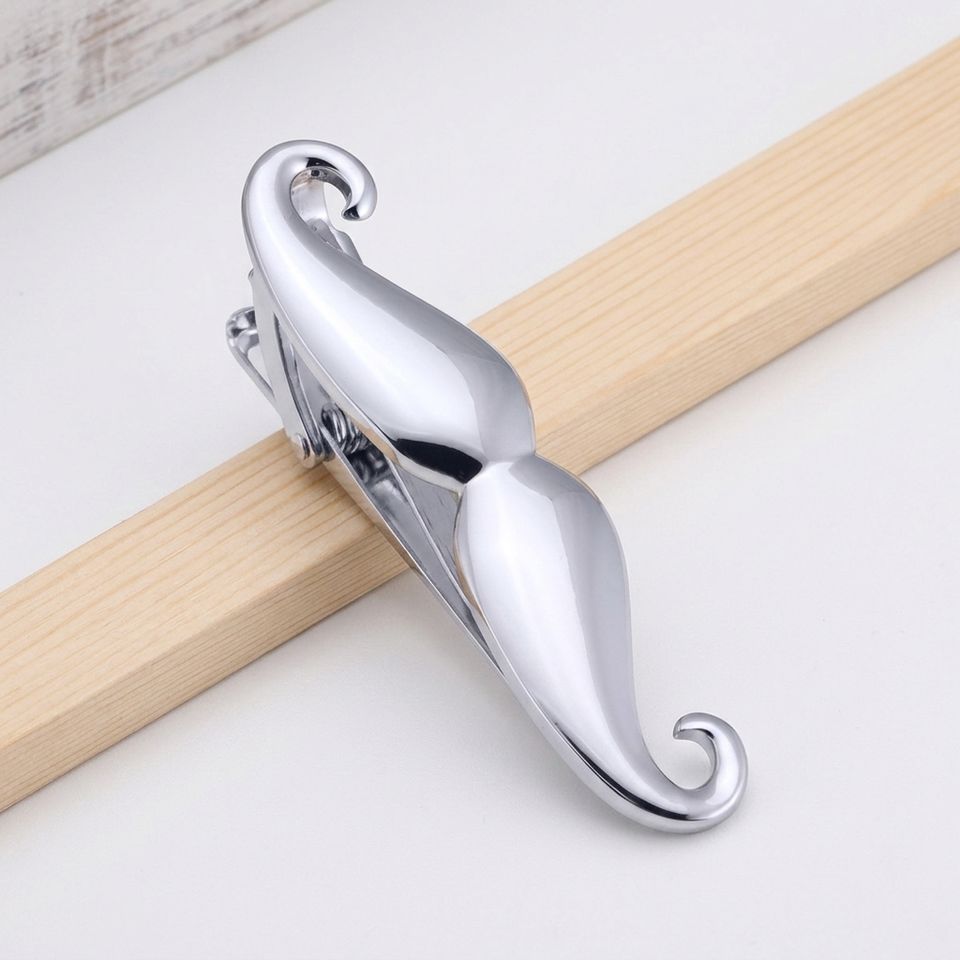 Wholesale Mustache Interesting Novelty Tie Clips Custom Mens Suit Shirt ...