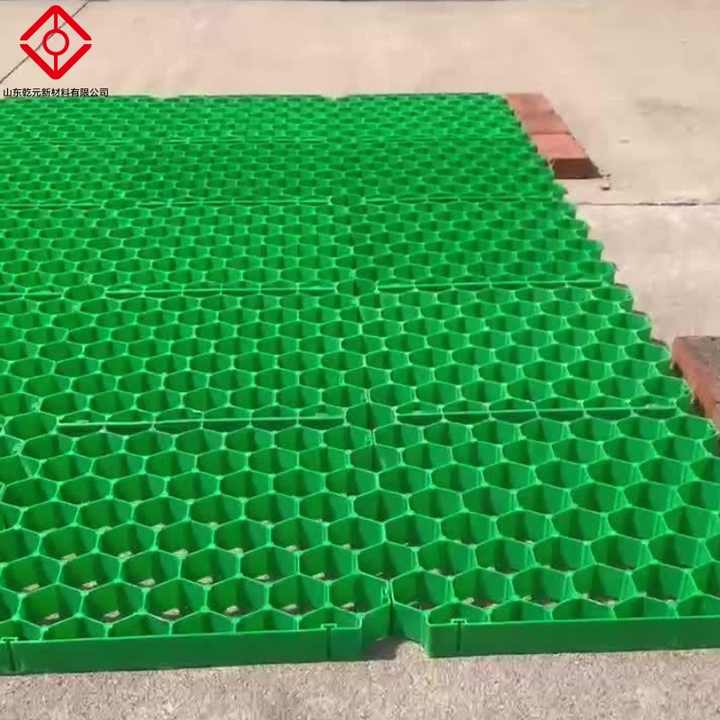100% Virgin PE Plastic Pavers Interlocking and Gravel Permeable Pavers ...