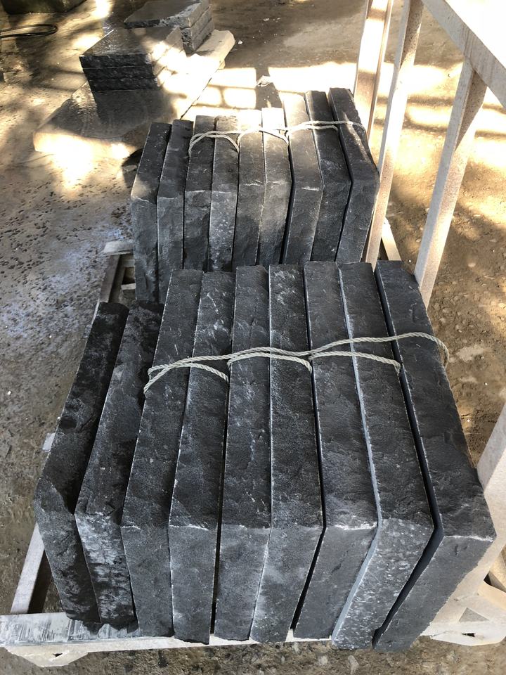 Basalt Black Garden Bench Premium Stone Product for Outdoor Decor ...