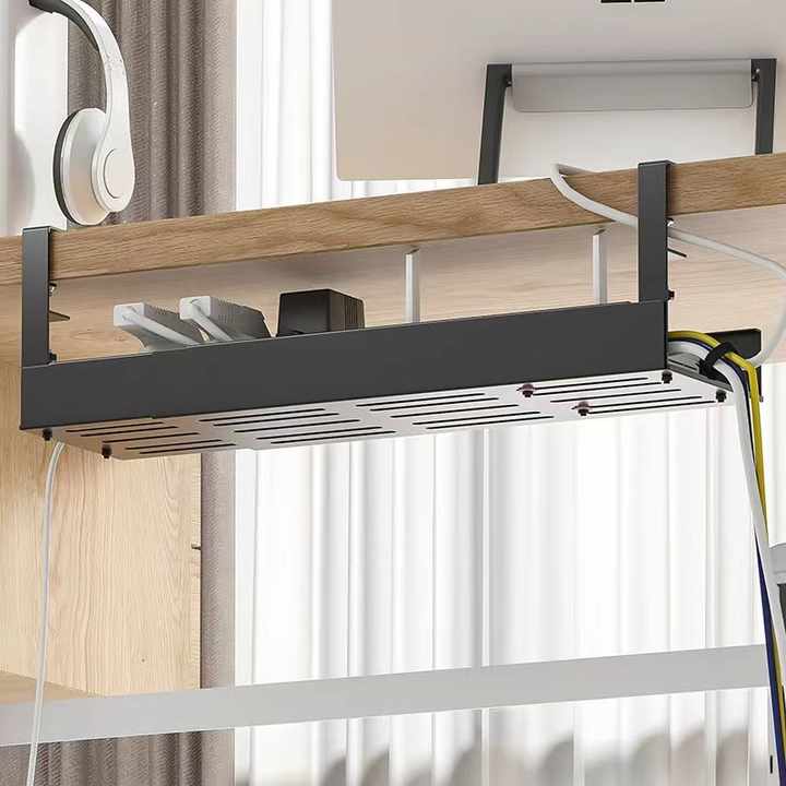Idock Portable Wire Shelf - Tidy Desktop Cable Management