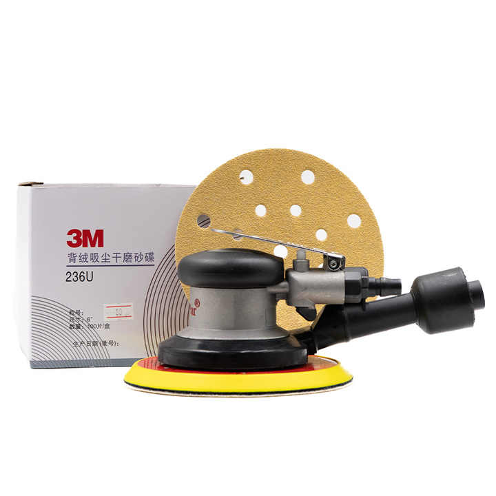 3M 236U High Efficiency Sand Disc Customizable OEM Auto Metal Wood Dry ...