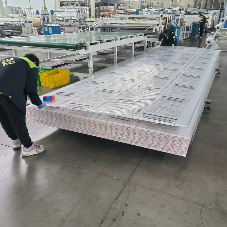 Polycarbonate Hollow Sheets Sun Sheet, UV Protective & Shatterproof for ...