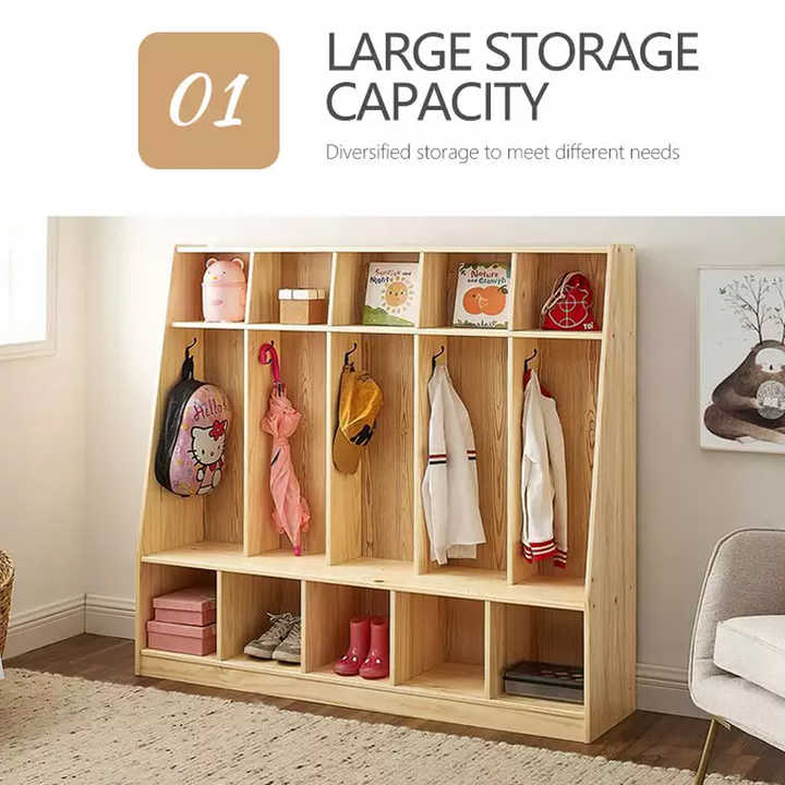 Kindergarten Cubbies & Lockers - Montessori Classroom Furniture