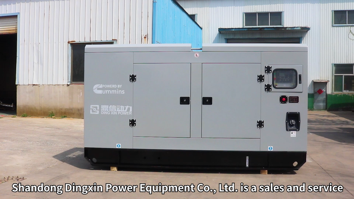 100kw Cummins Diesel Generator - Silent & Efficient Power