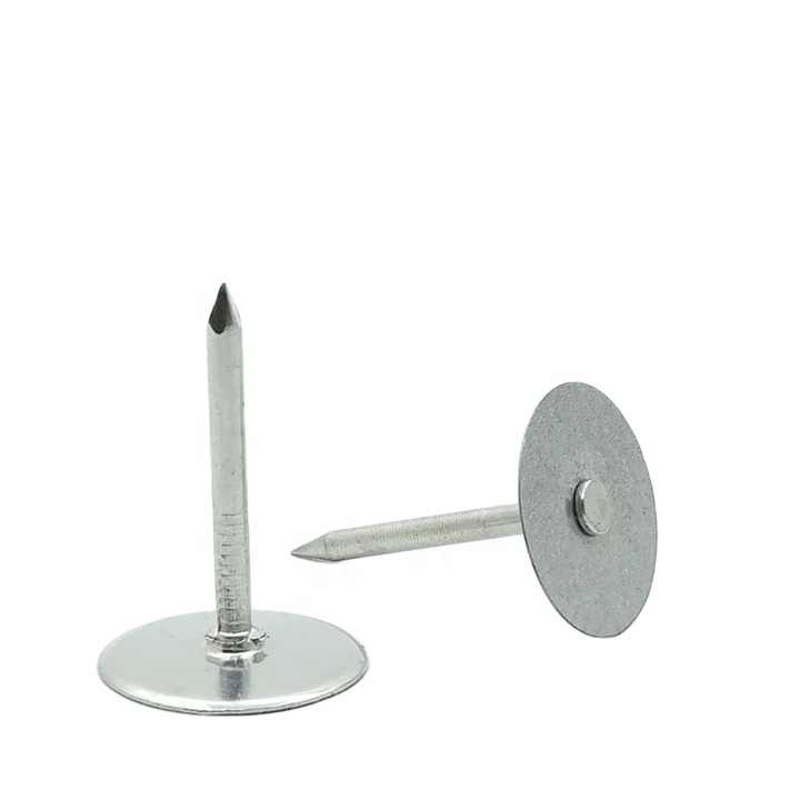Customized Copper Thermal Cup Head Weld Pins Washers Smooth Zinc Finish ...