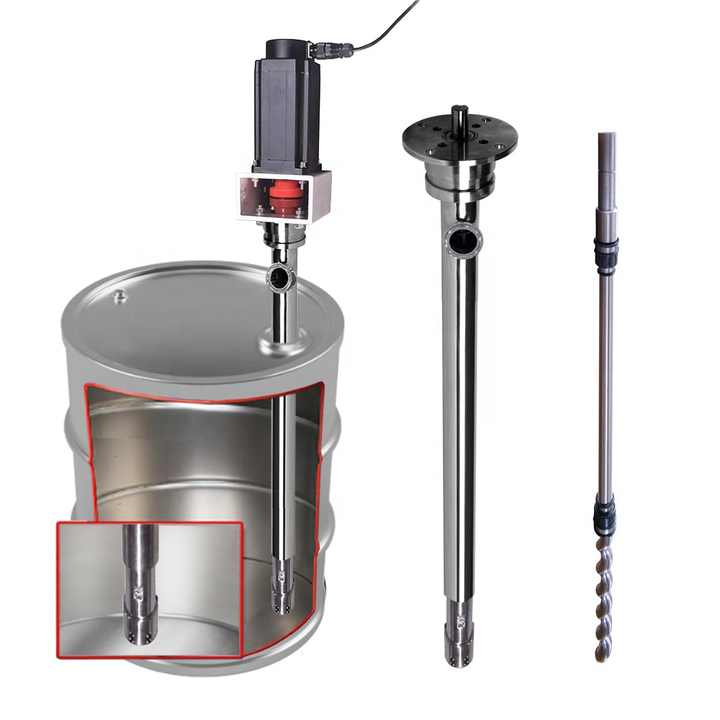 High Viscosity 300000cps Food Grade Stainless Steel Pump