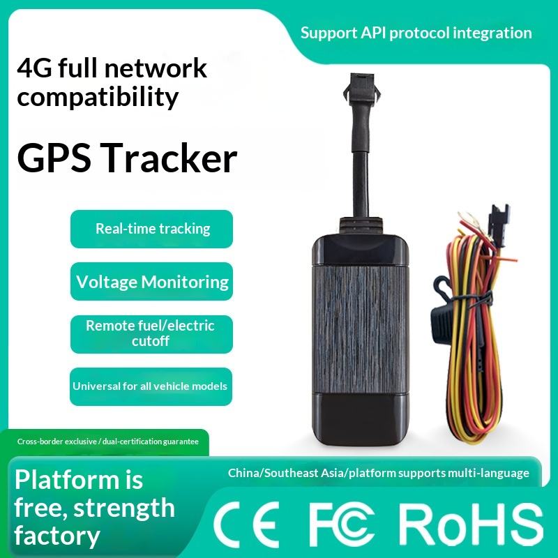 Full Netcom Wiring Car GPS OB-D Motorcycle Vehicle Tracker with Lithium ...