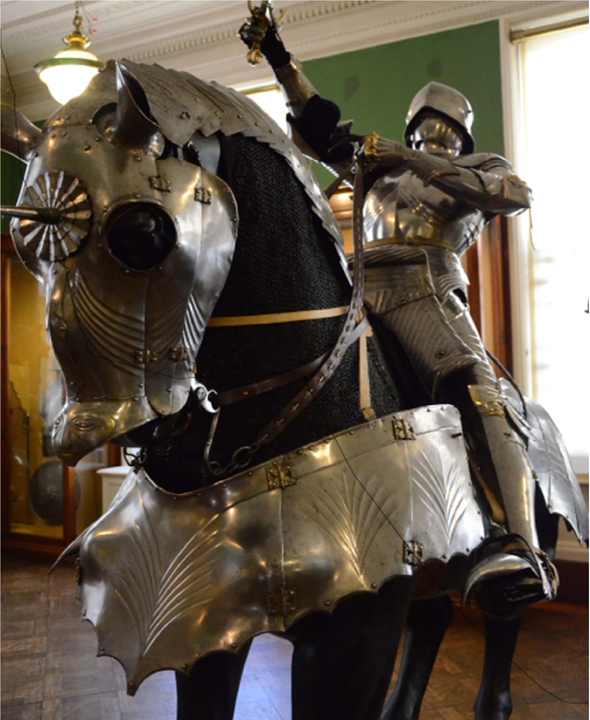 Medieval Knight And Horse Armor