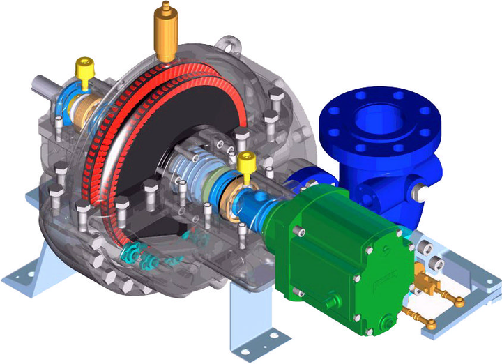 Original Siemens Steam Turbine with 30mw Generator
