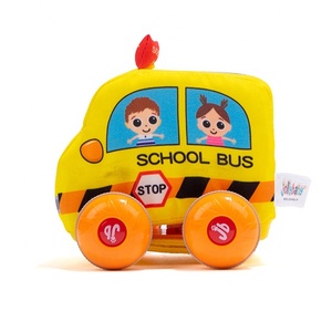 Cute and Safe plush school bus toy, Perfect for Gifting - Alibaba.com