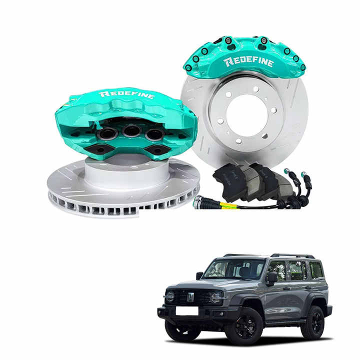 High Performance Auto Brake System 6 Pots Brake Calipers Pads Discs ...