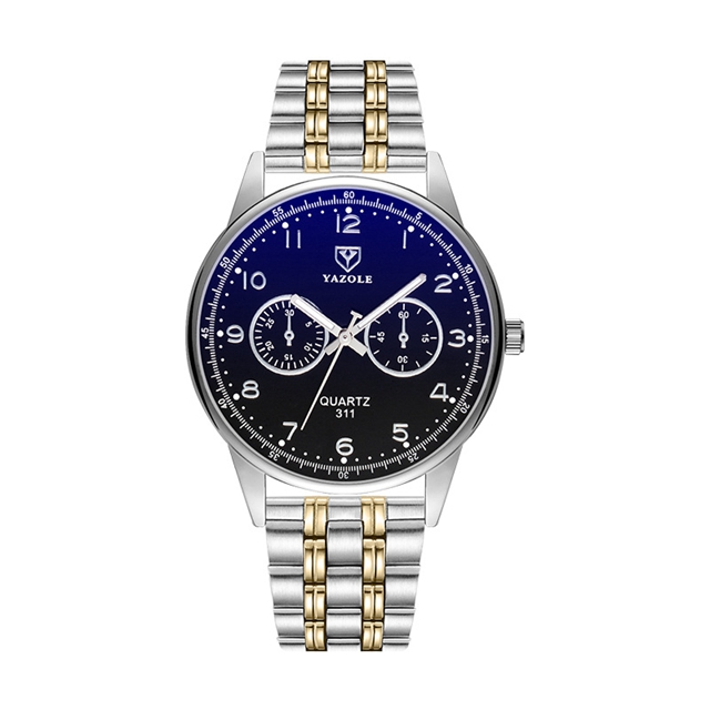 YAZOLE 311 Quartz Watch - Stylish & Durable Mens Timepiece