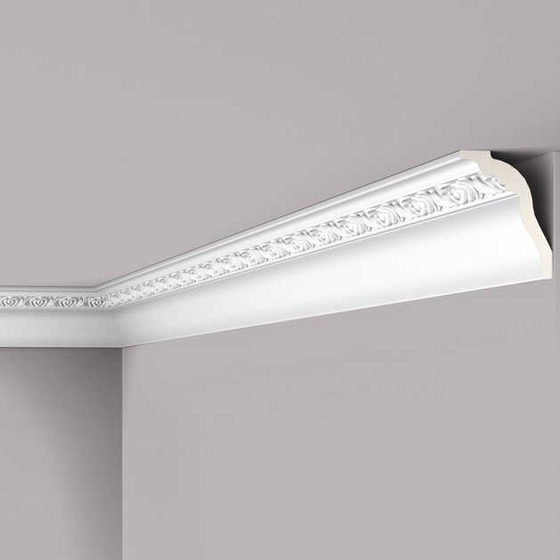 Decorative batten Custom waterproof Ceiling decoration line PU cornice ...