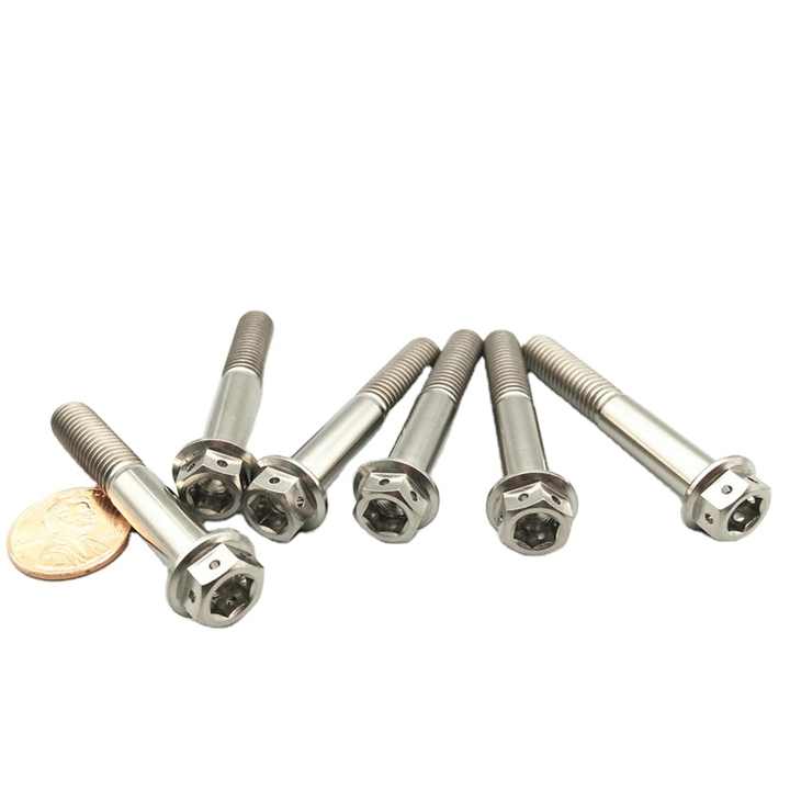 M6 M8 M10 M12 Titanium Dual Drive Bolts for Motorcycle Racing