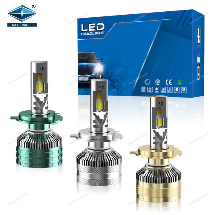 LED Head Light 200W 20000LM 4575 CSP H1 H3 H4 H7 Auto Light H8 H11 9005 HB3 9006 HB4 9012 HIR2 ...