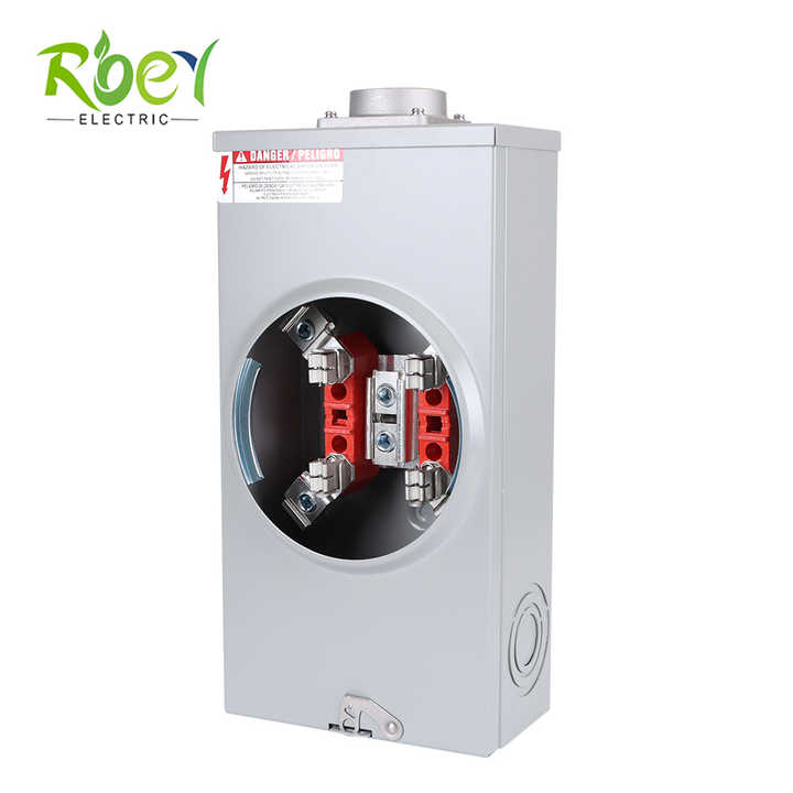 200A 4 Jaws Energy Meter Socket - Reliable and Customizable