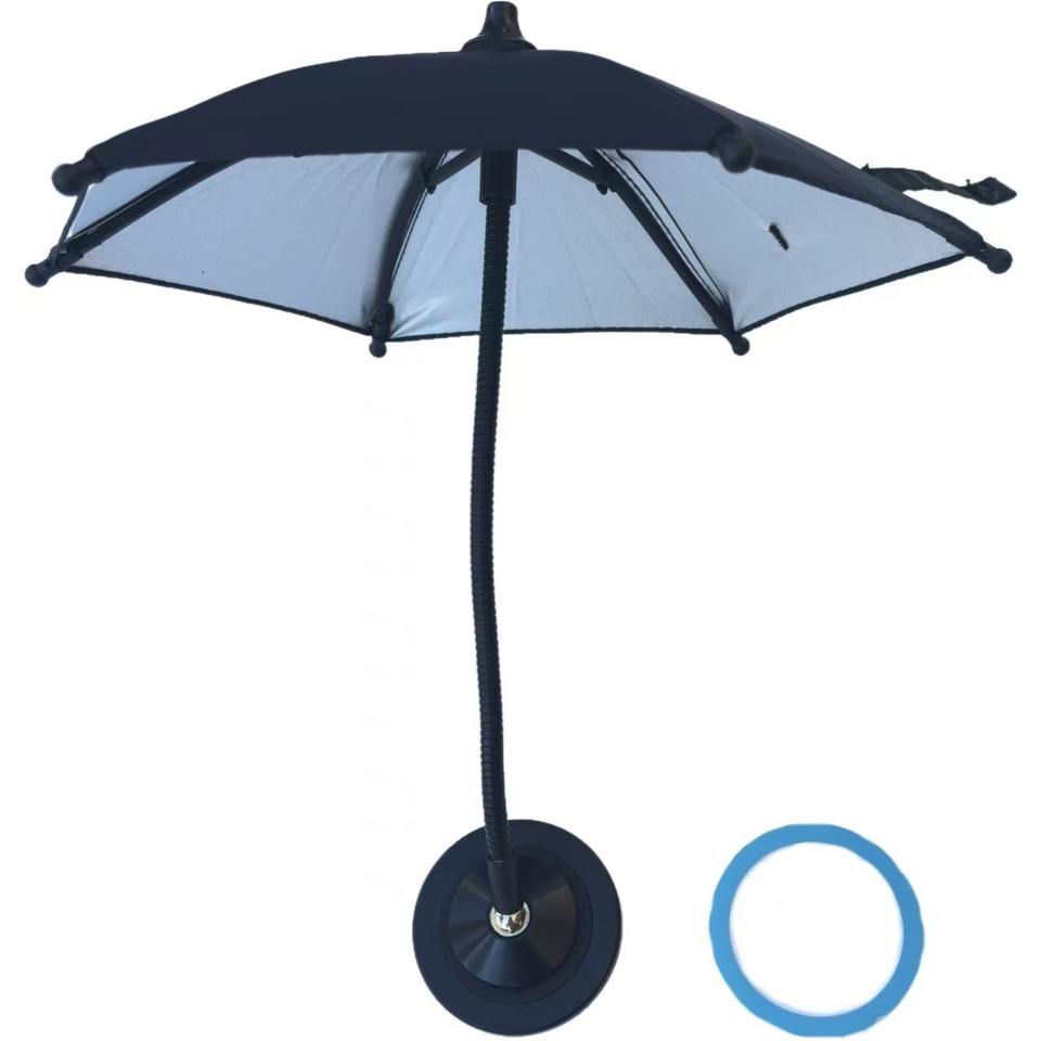 Magnetic Telescopic Mobile Phone Umbrella Holder Mini Sunshade 360 ...