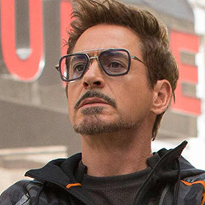 Shop Custom Cheap Colors Tony Stark Fashion Designer Sunglasses Iron Man