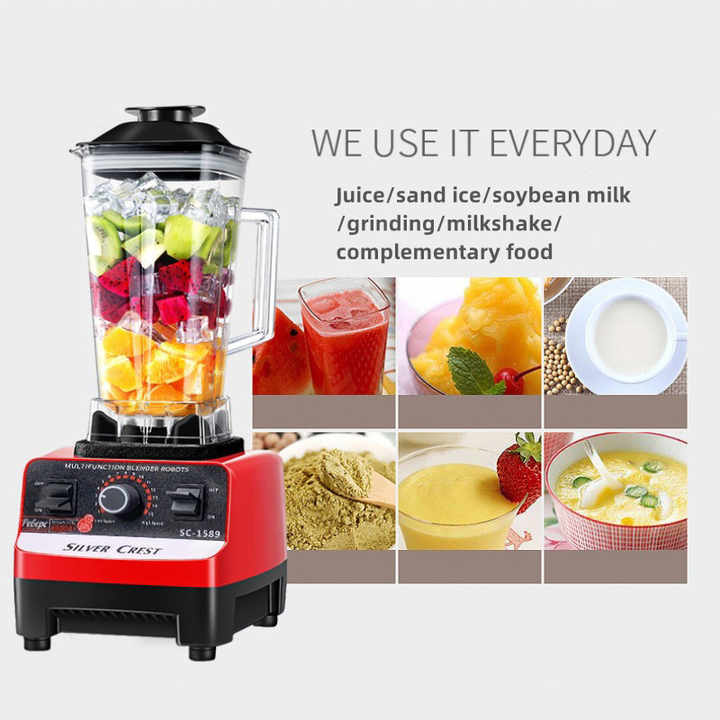 2L Household Mixer Multi Functional Complementary Food Processor 2l ...