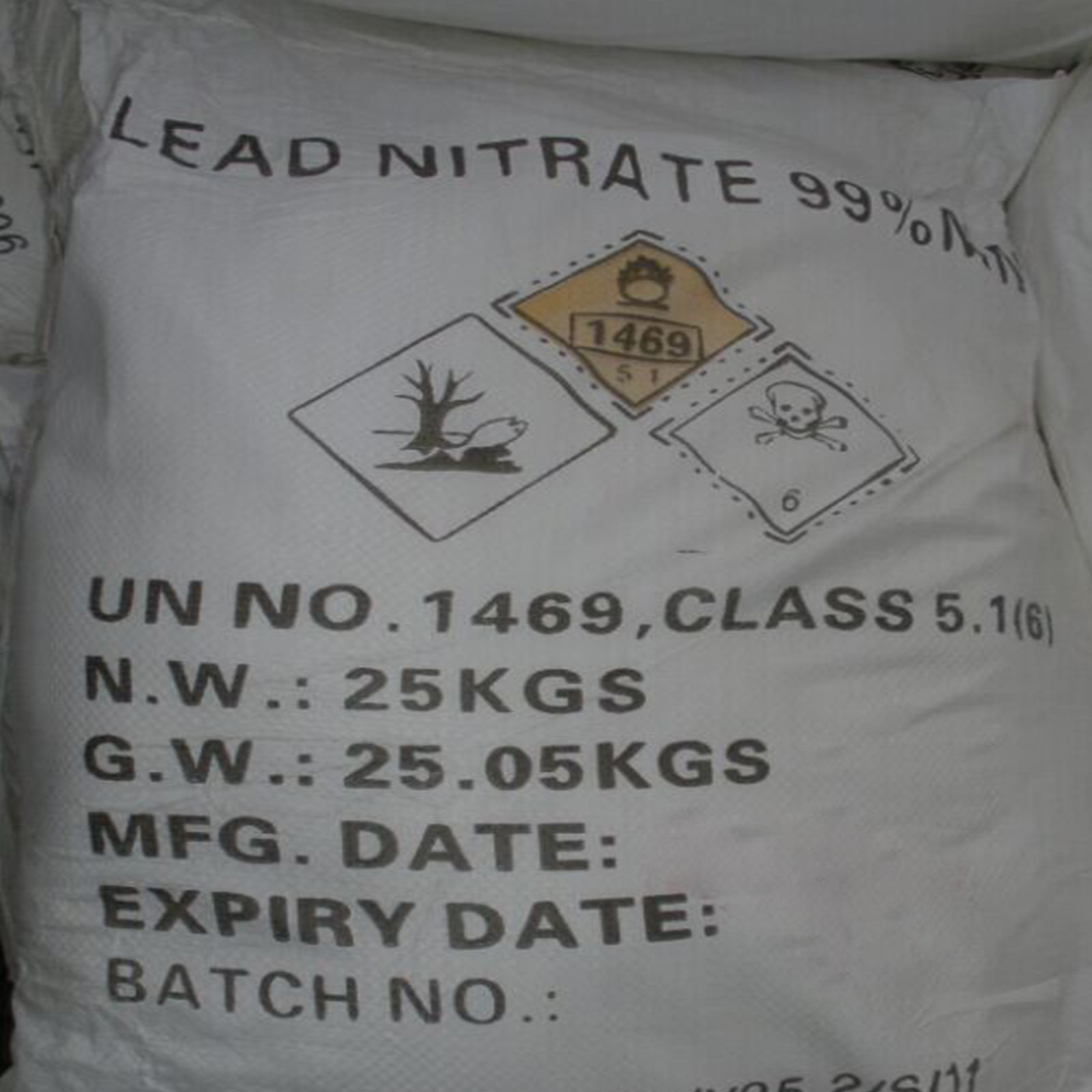 Lead Nitrate - High-Quality Industrial Grade Inorganic Salt