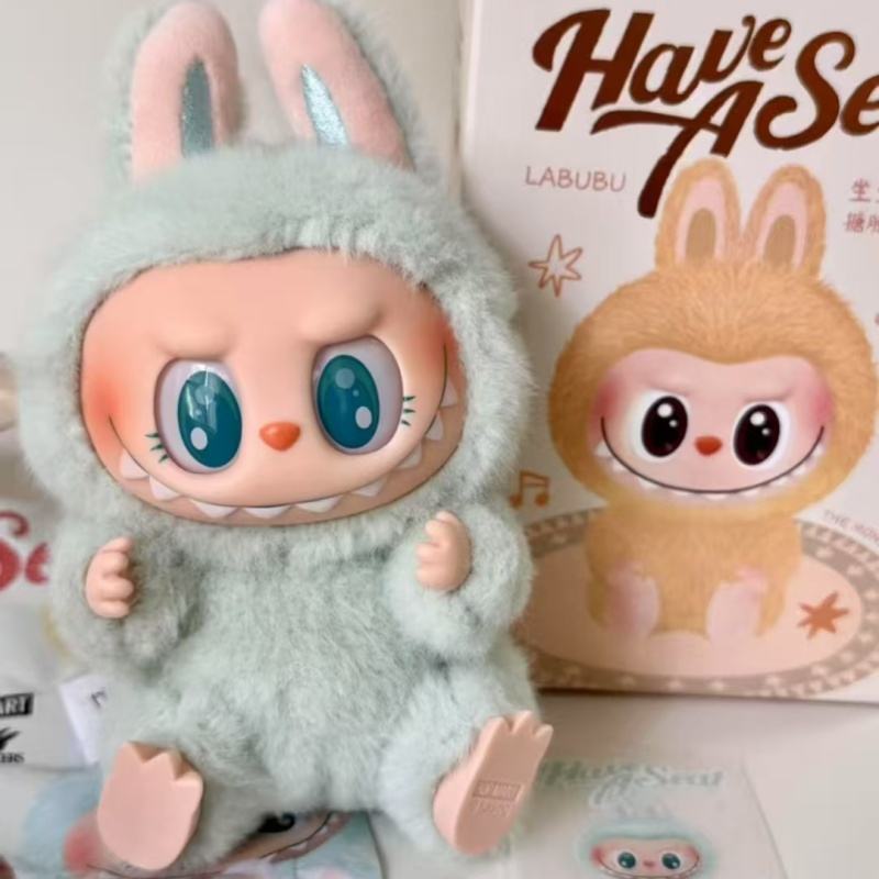 Popmart Labubu V2 Original muñeco de peluche de juguete nuevo Monster ...