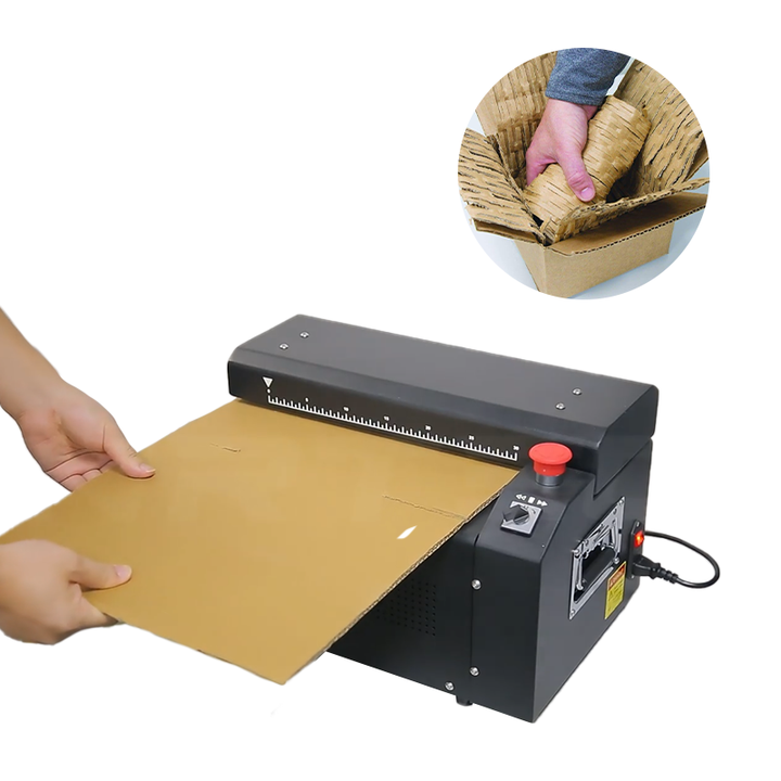 LinkAir Green Solution Cardboard Box Shredder for Packaging Materials ...