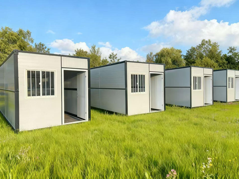 X Folding Roof Simple and Movable Mini Modular Prefabricated Folding ...