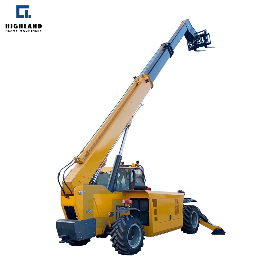 HIGHLAND Telehandler Telescopic Loader | 110ltr/min Hydraulic Pump | 7s ...