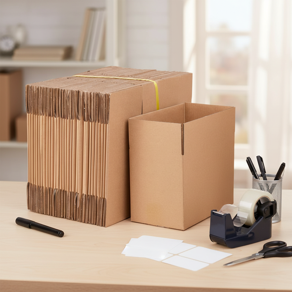 Customizable Corrugated Cardboard Rigid Boxes Recycled Material Camera ...