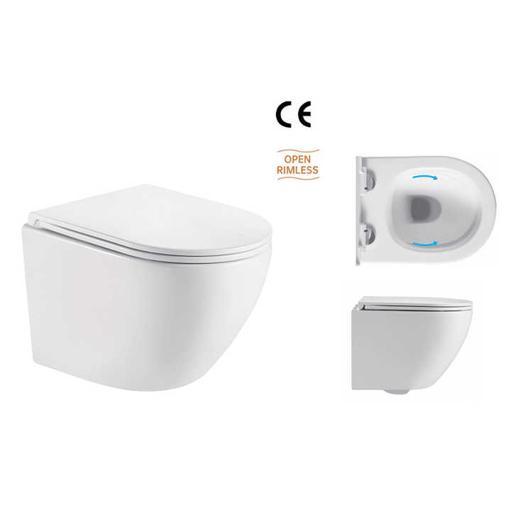 Modern Inodoro Suspendido Tornado - Wall Hung Toilet
