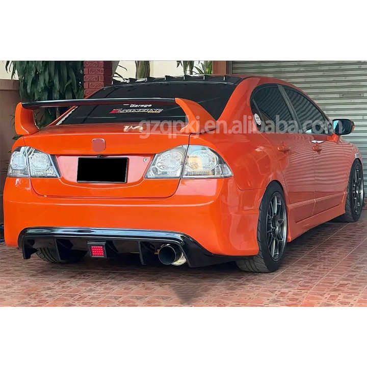 For Honda Civic FD2 Body Kit Civic FD2 Rear Diffuser Rear Lip Rear ...